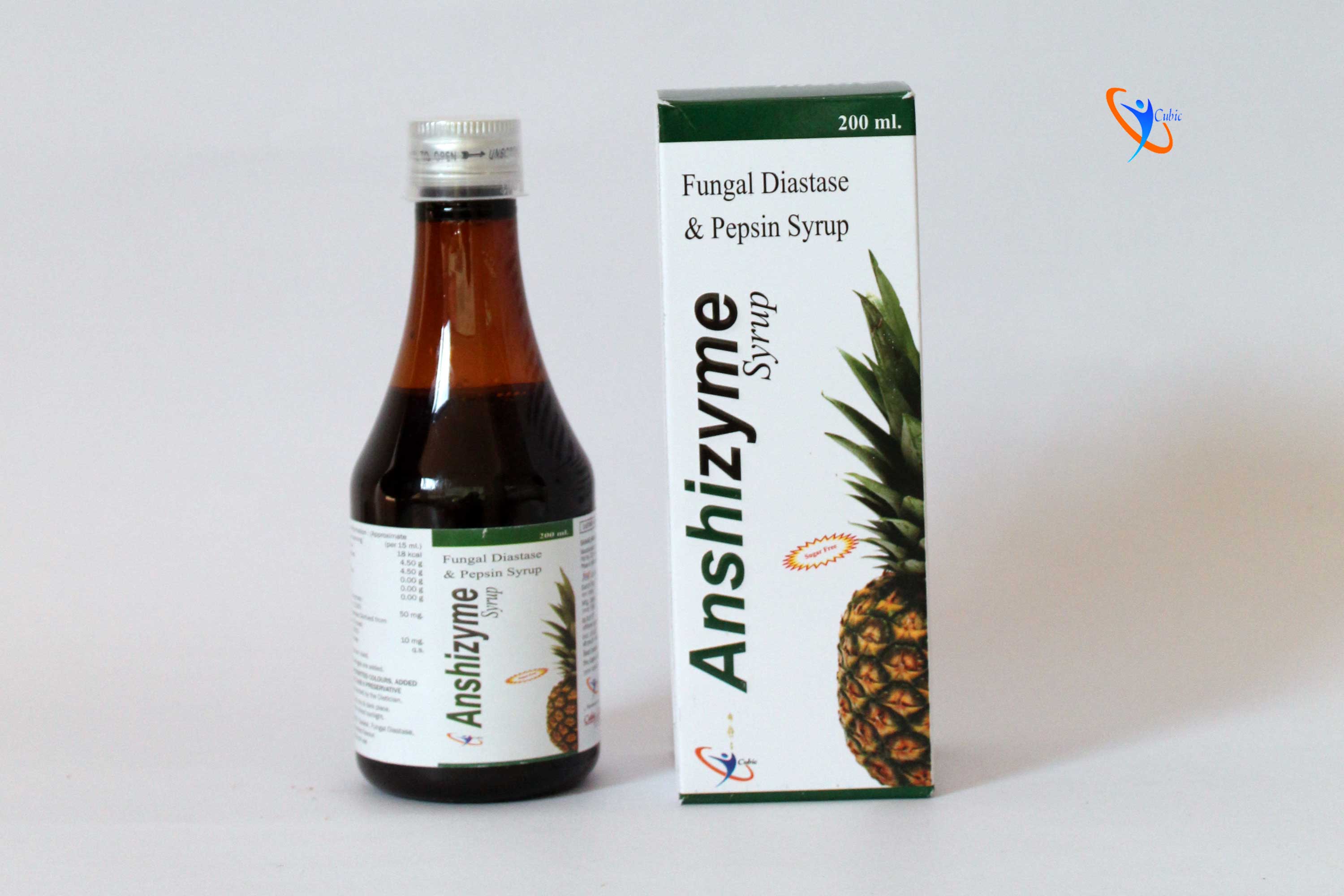 ANSHIZYME PLAIN - Cubic